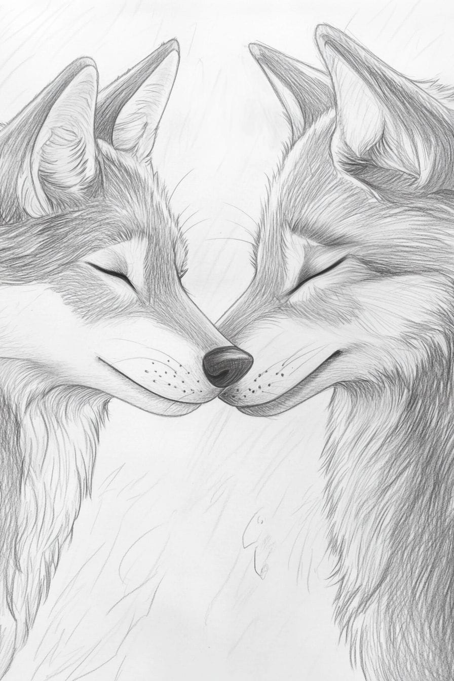 50+ Wolf Drawing Ideas to Unleash Your Artistic Wild Side - The Sketch ...