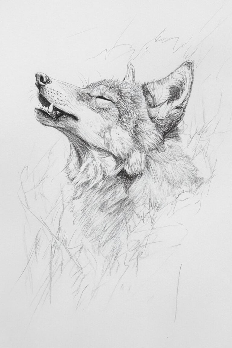 50+ Wolf Drawing Ideas to Unleash Your Artistic Wild Side - The Sketch ...