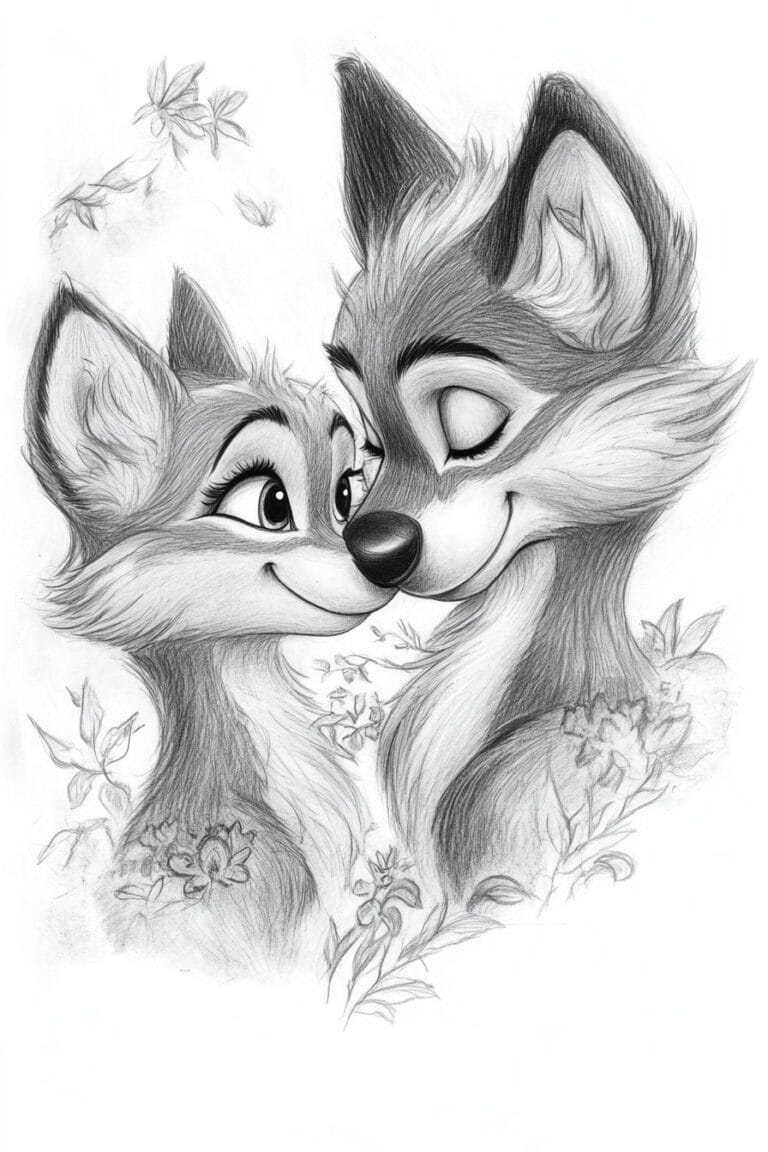 50+ Wolf Drawing Ideas to Unleash Your Artistic Wild Side - The Sketch ...
