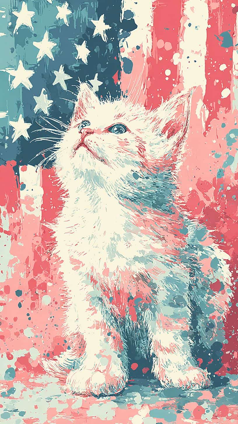 Red, White & Blue Vibes: 55 Free 4th of July Wallpapers for Every Style ...