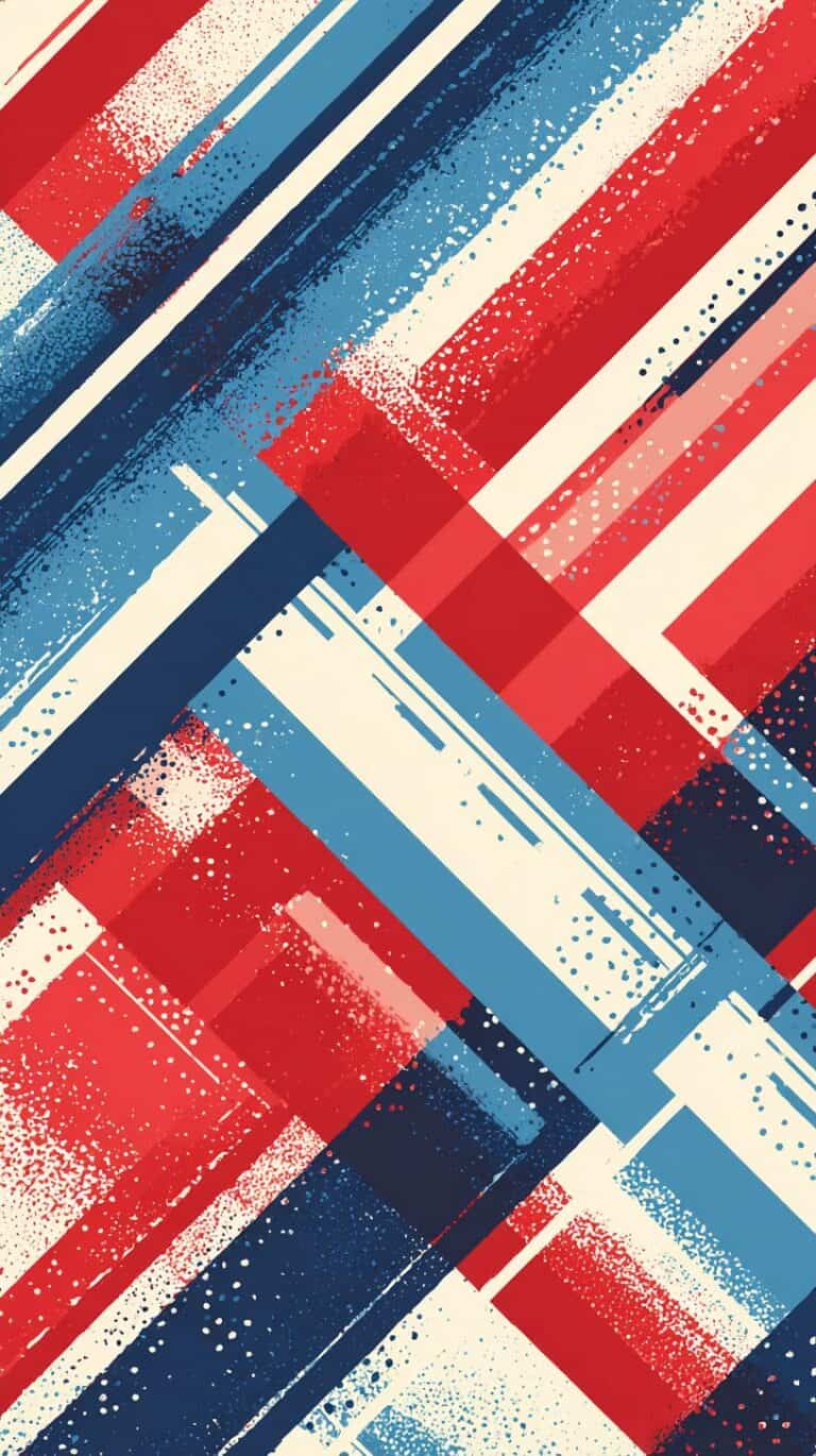 Red, White & Blue Vibes: 55 Free 4th of July Wallpapers for Every Style ...