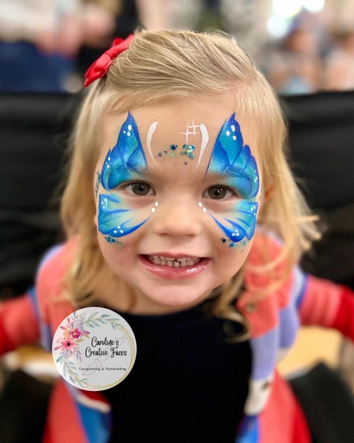 35 Magical Butterfly Face Paint Ideas for All Ages - The Sketch ...