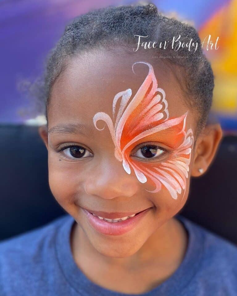 35 Magical Butterfly Face Paint Ideas for All Ages - The Sketch ...