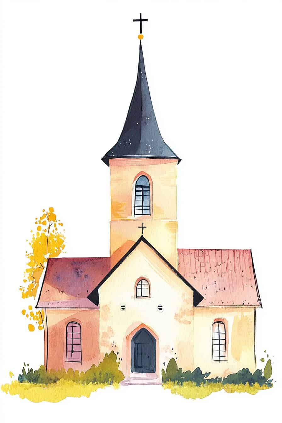 Divine Inspiration: Stunning Church Illustration Ideas to Spark Your ...