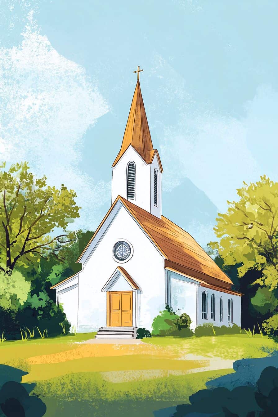 Divine Inspiration: Stunning Church Illustration Ideas to Spark Your ...