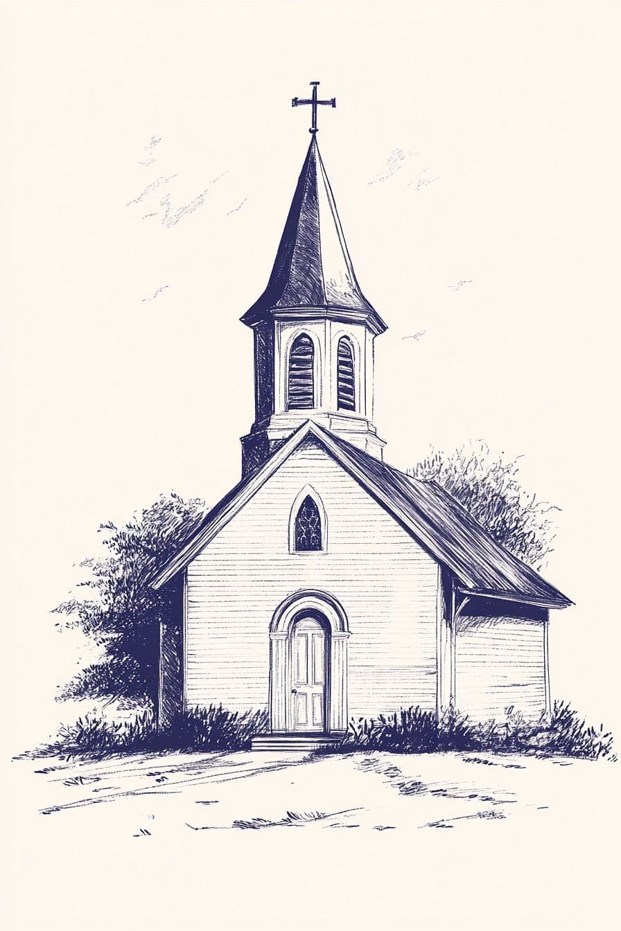 Divine Inspiration: Stunning Church Illustration Ideas to Spark Your ...