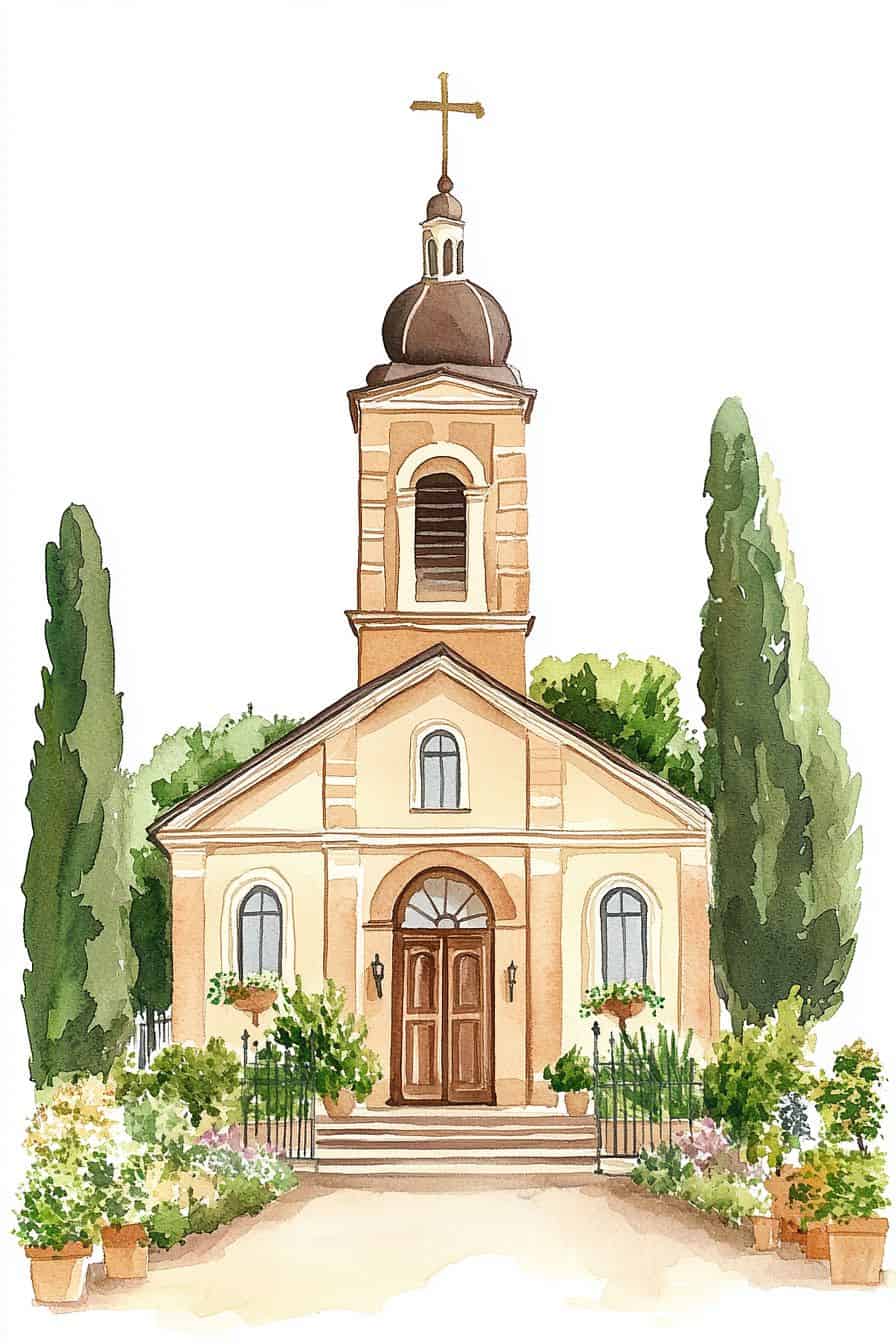 Divine Inspiration: Stunning Church Illustration Ideas to Spark Your ...