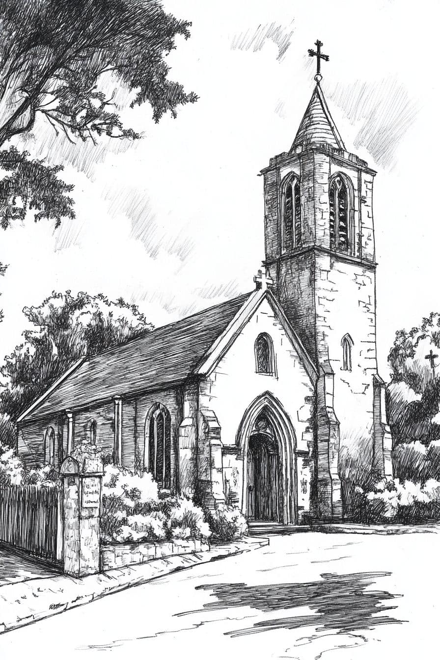 Divine Inspiration: Stunning Church Illustration Ideas to Spark Your ...