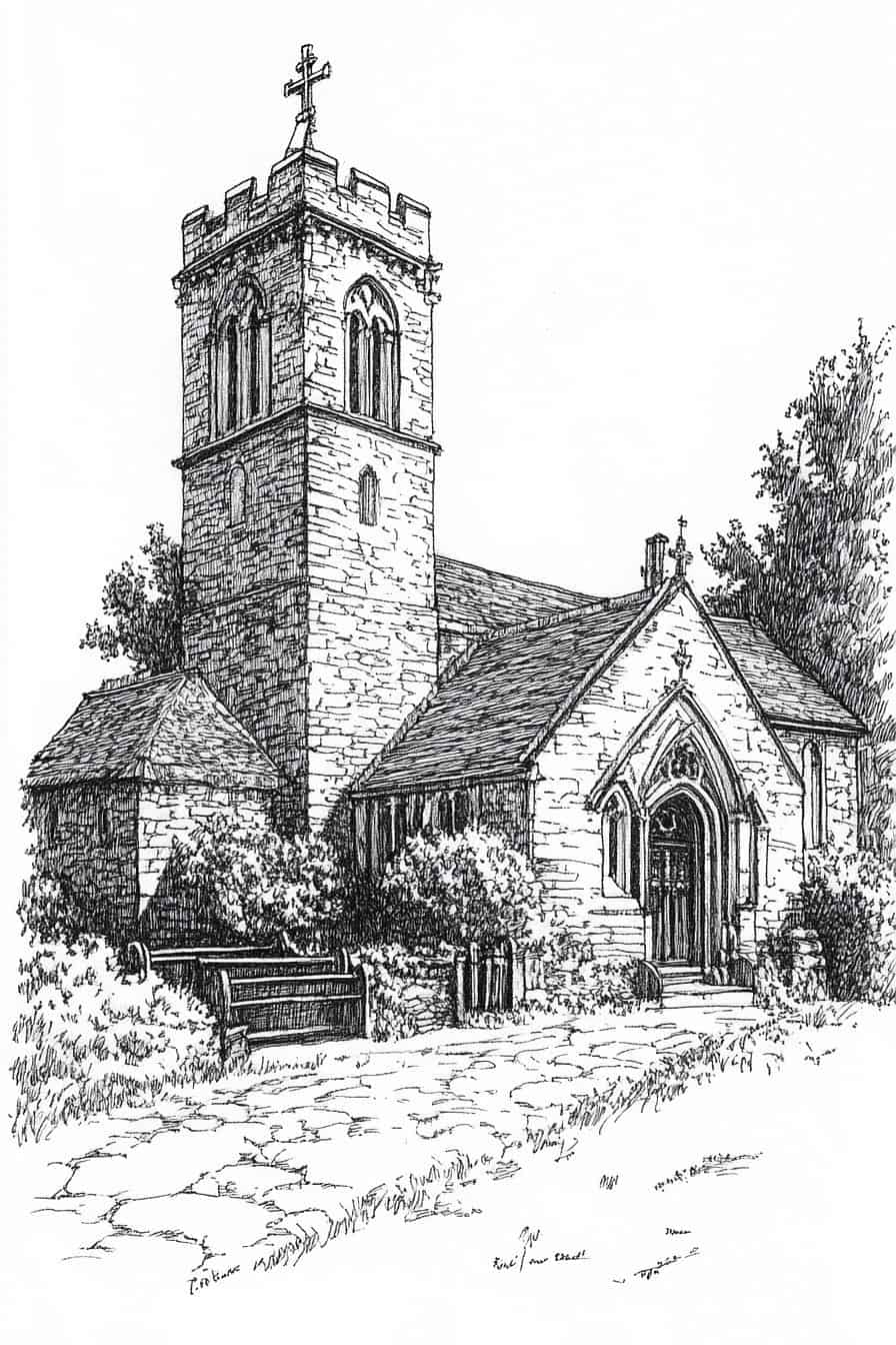 Divine Inspiration: Stunning Church Illustration Ideas to Spark Your ...