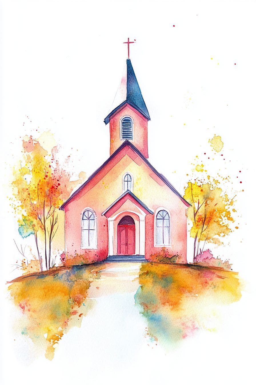 Divine Inspiration: Stunning Church Illustration Ideas to Spark Your ...