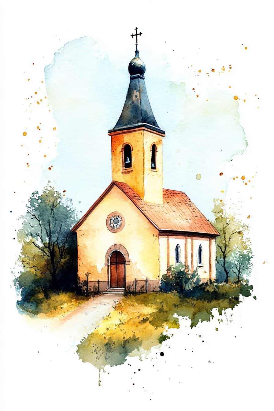 Divine Inspiration: Stunning Church Illustration Ideas to Spark Your ...
