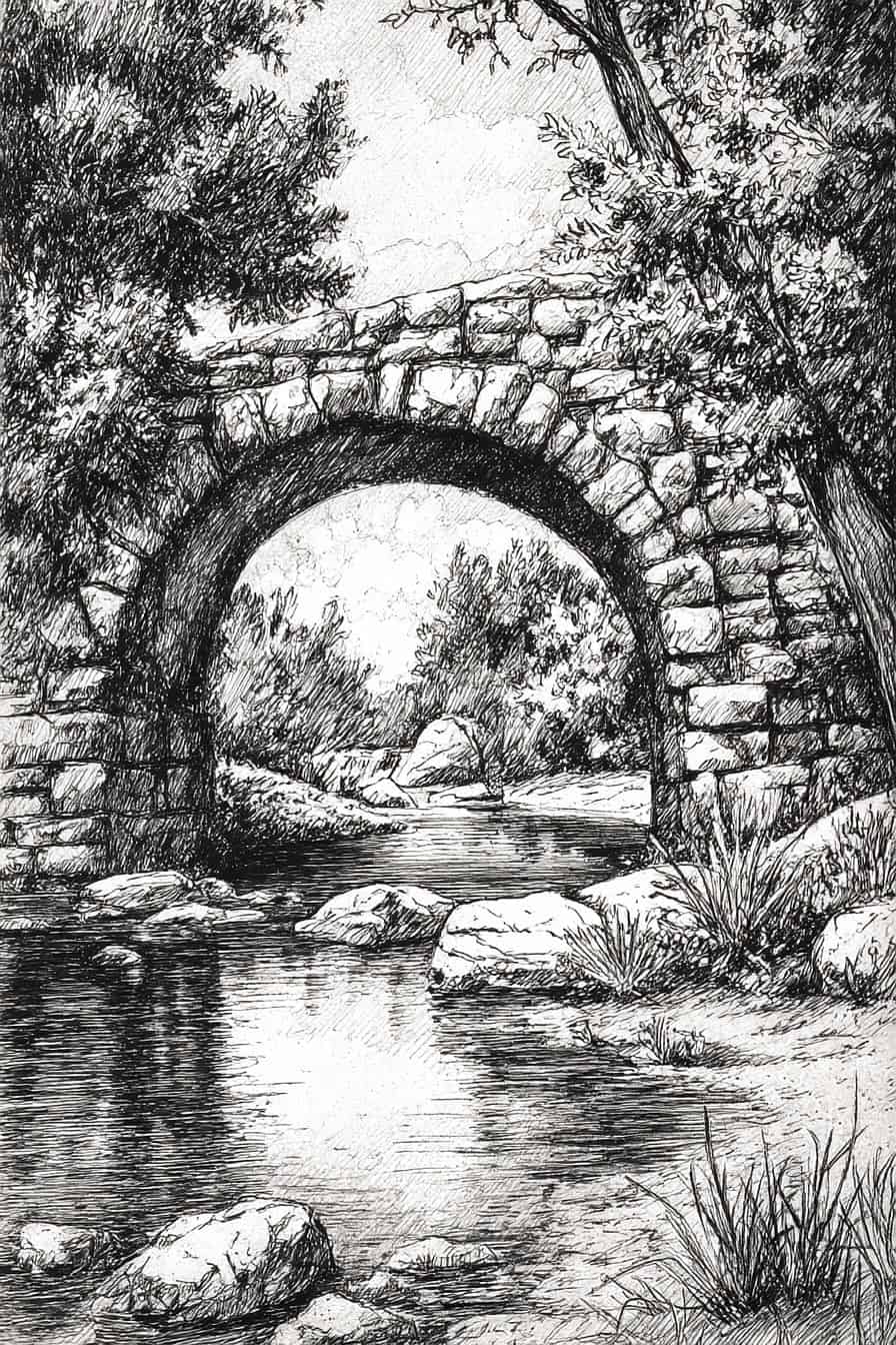 75+ Landscape Drawing Ideas to Ignite Your Inner Artist - The Sketch ...