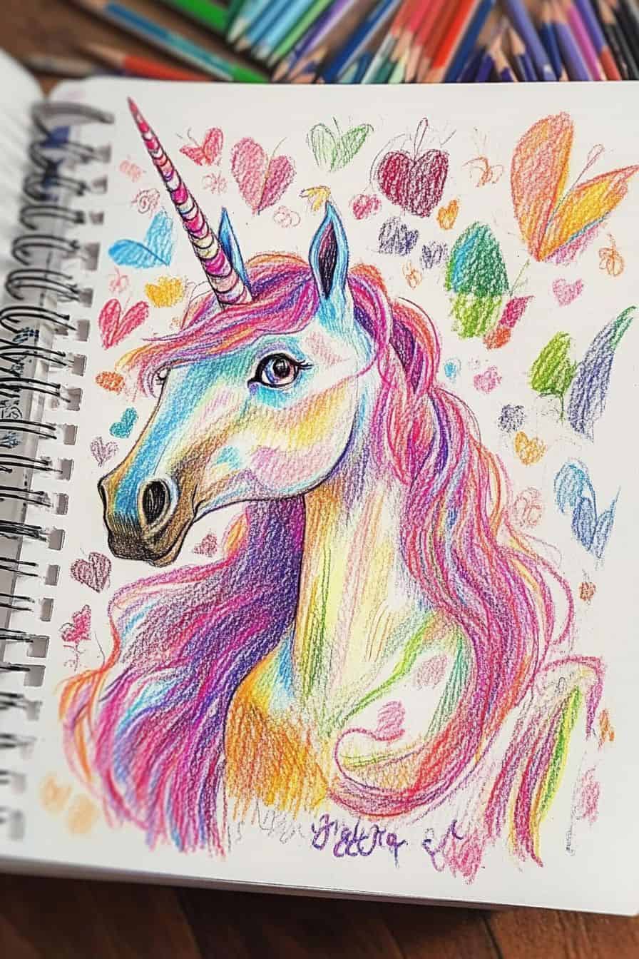 60+ Fun Colored Pencil Drawing Ideas to Spark Your Creativity - The ...