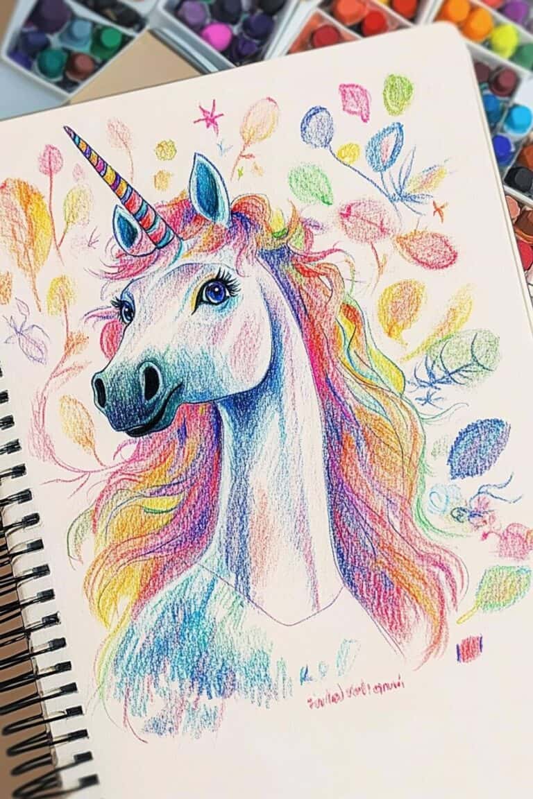 60+ Fun Colored Pencil Drawing Ideas to Spark Your Creativity - The ...