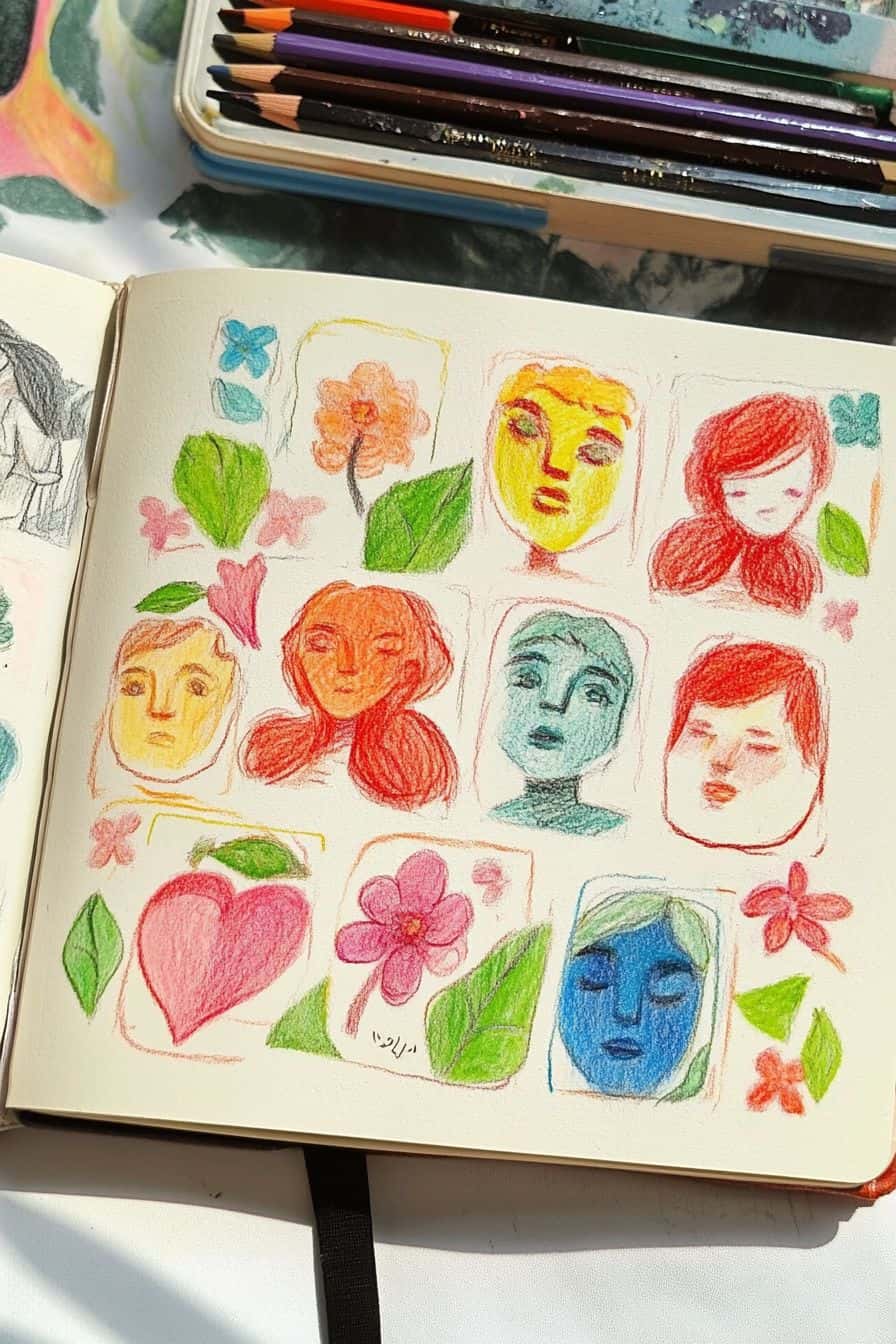 60+ Fun Colored Pencil Drawing Ideas to Spark Your Creativity - The ...