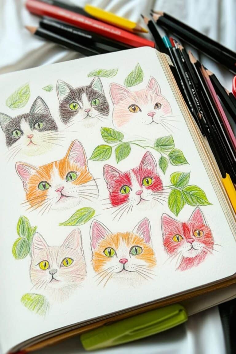 60+ Fun Colored Pencil Drawing Ideas to Spark Your Creativity - The ...
