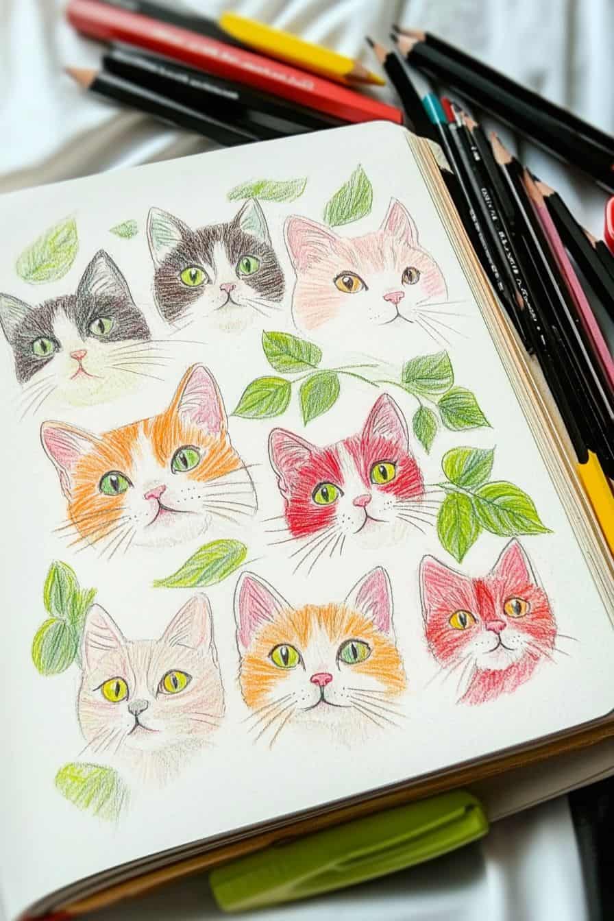60+ Fun Colored Pencil Drawing Ideas to Spark Your Creativity - The ...