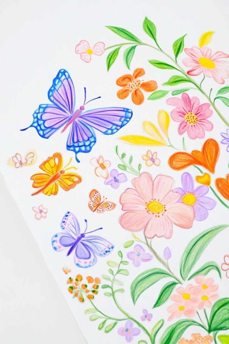 60+ Fun Colored Pencil Drawing Ideas to Spark Your Creativity - The ...