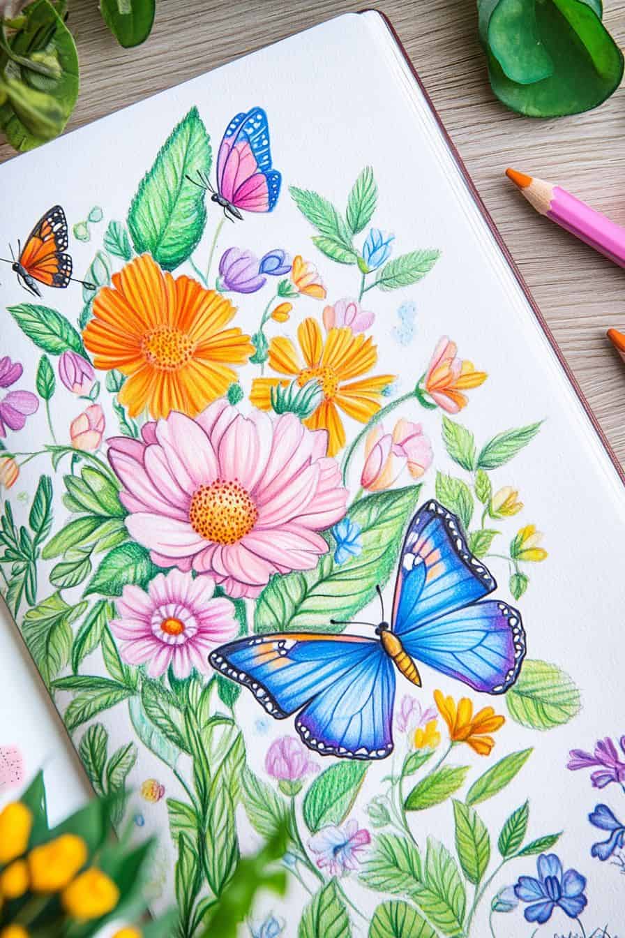 60+ Fun Colored Pencil Drawing Ideas to Spark Your Creativity - The ...