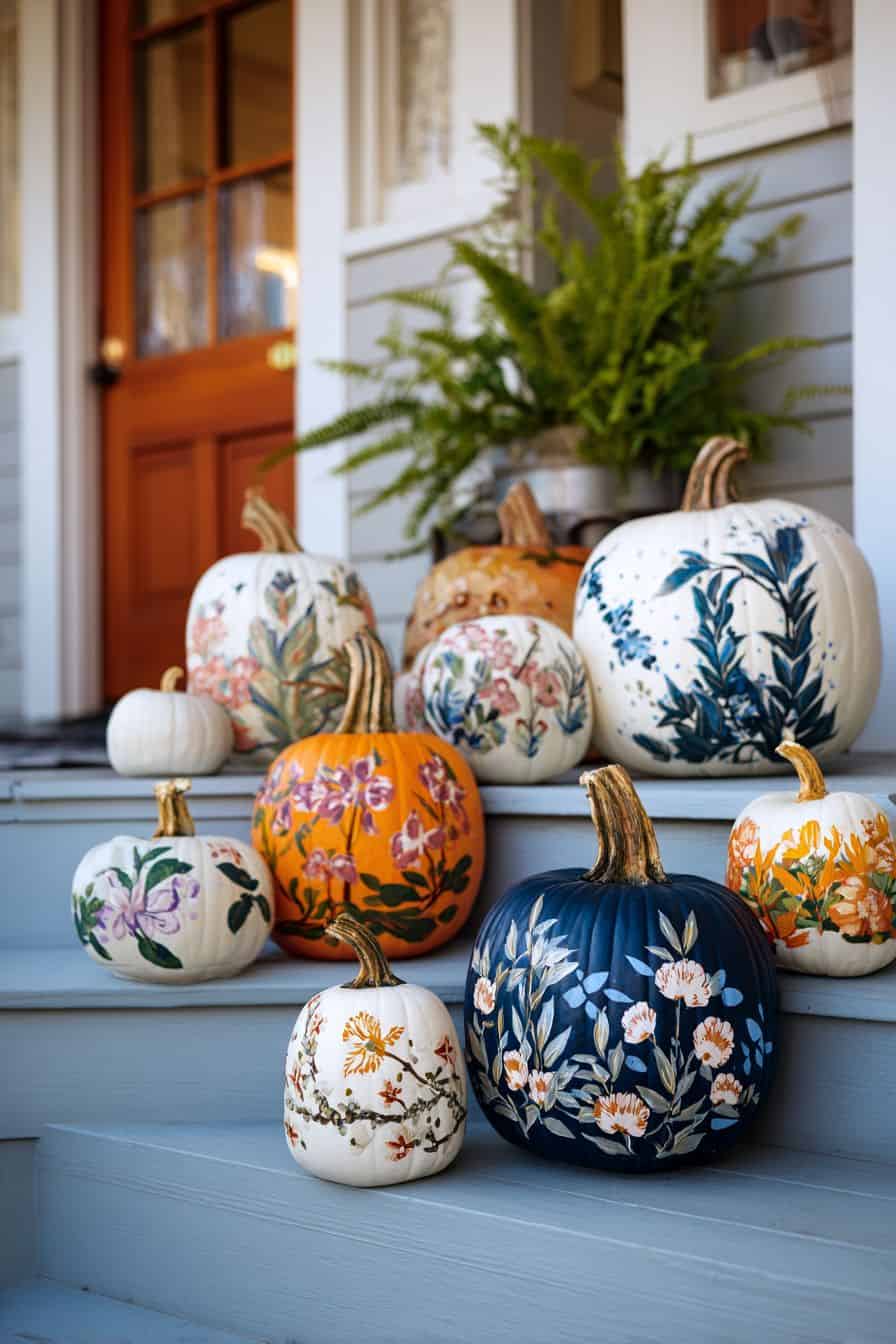 40+ Painted Pumpkin Ideas For A Fantastic Fall Craft Time - The Sketch ...