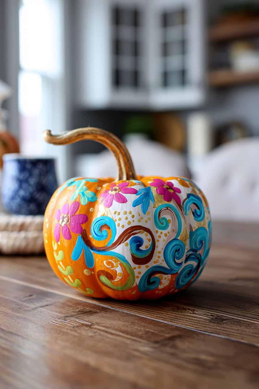40+ Painted Pumpkin Ideas For A Fantastic Fall Craft Time - The Sketch ...