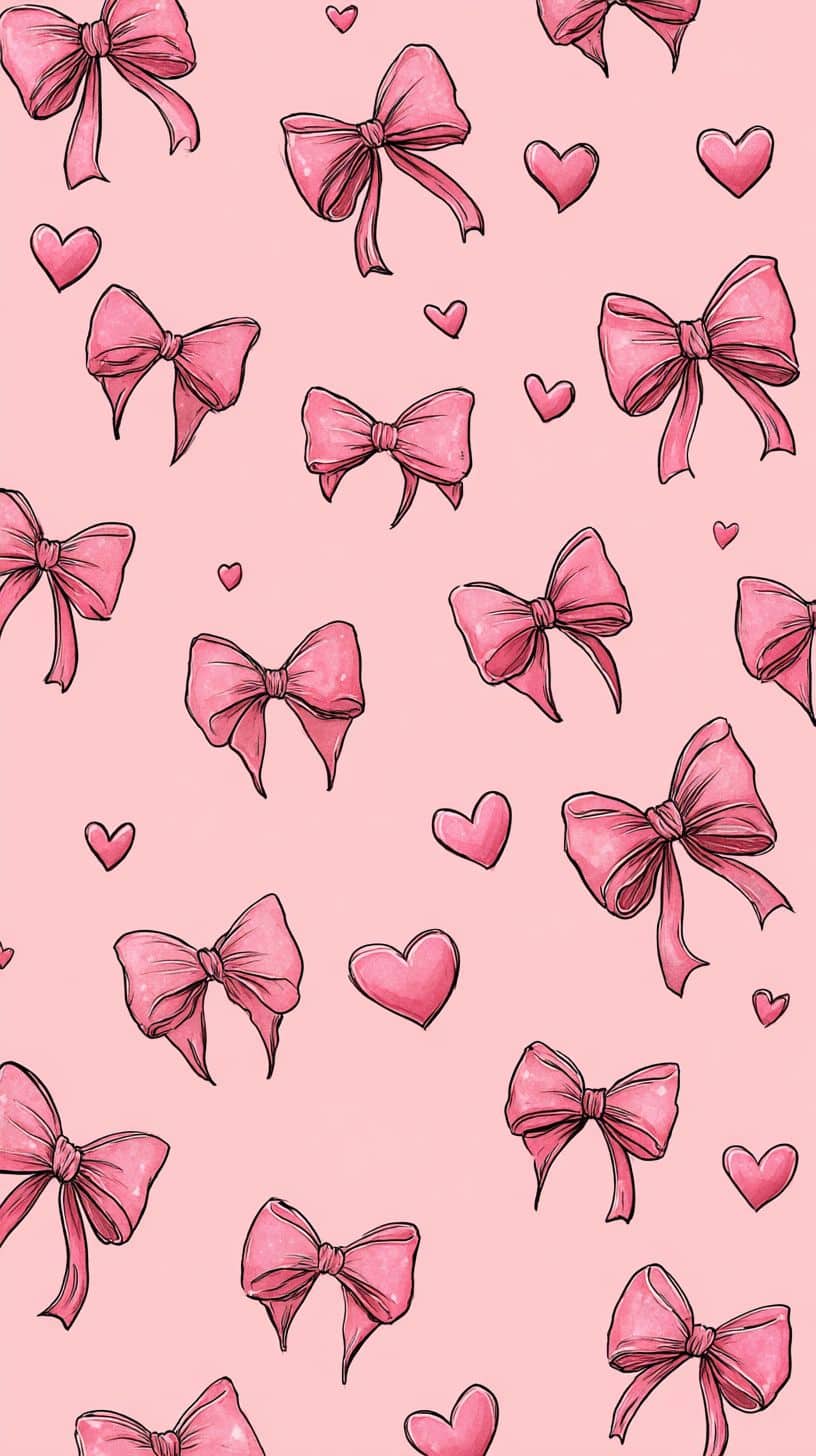 40 CUTE Pink Ipad Wallpaper Background - The Sketch & Doodle Club