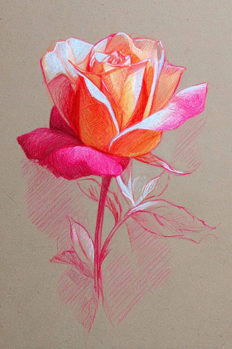 65 Rose Drawings to Celebrate the Timeless Beauty of Nature - The ...