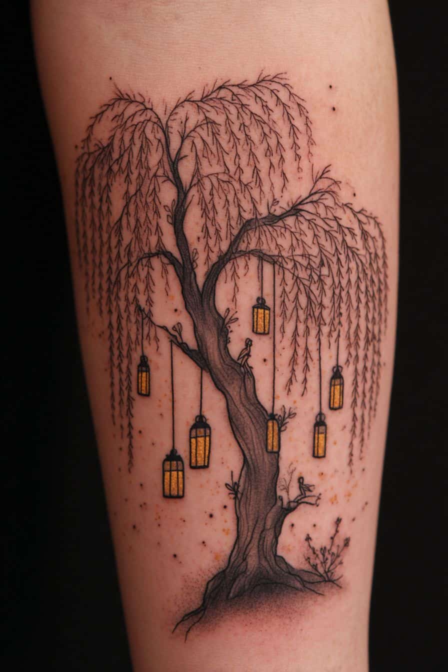 27 Unique Willow Tree Tattoo Ideas for Your Next Ink Inspiration - The ...