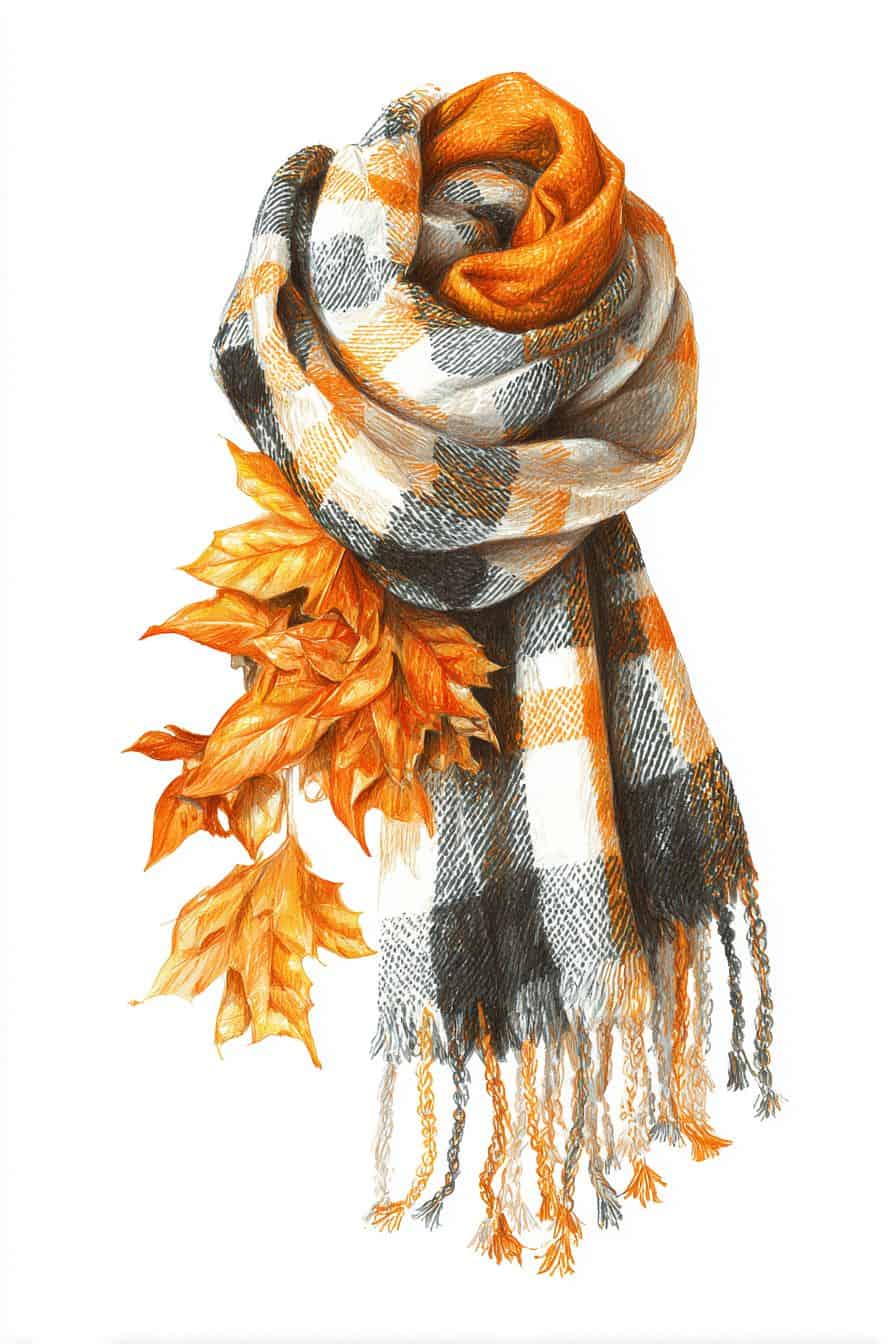 Illustrating Cozy Fall Fashion: Sweaters, Scarves, and Boots - The ...