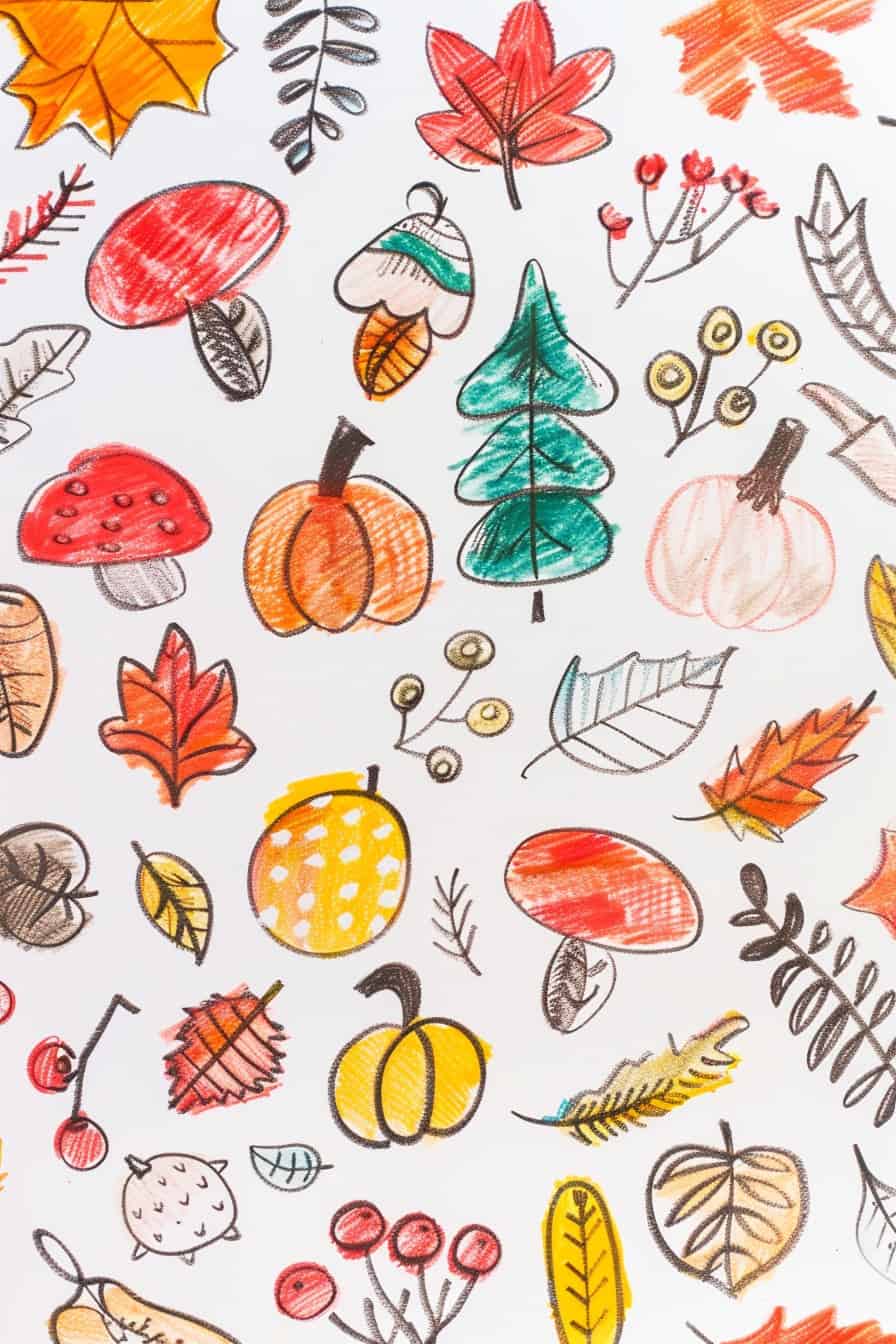 Doodle Your Way Through Fall: Fun and Easy Fall Doodles - The Sketch ...