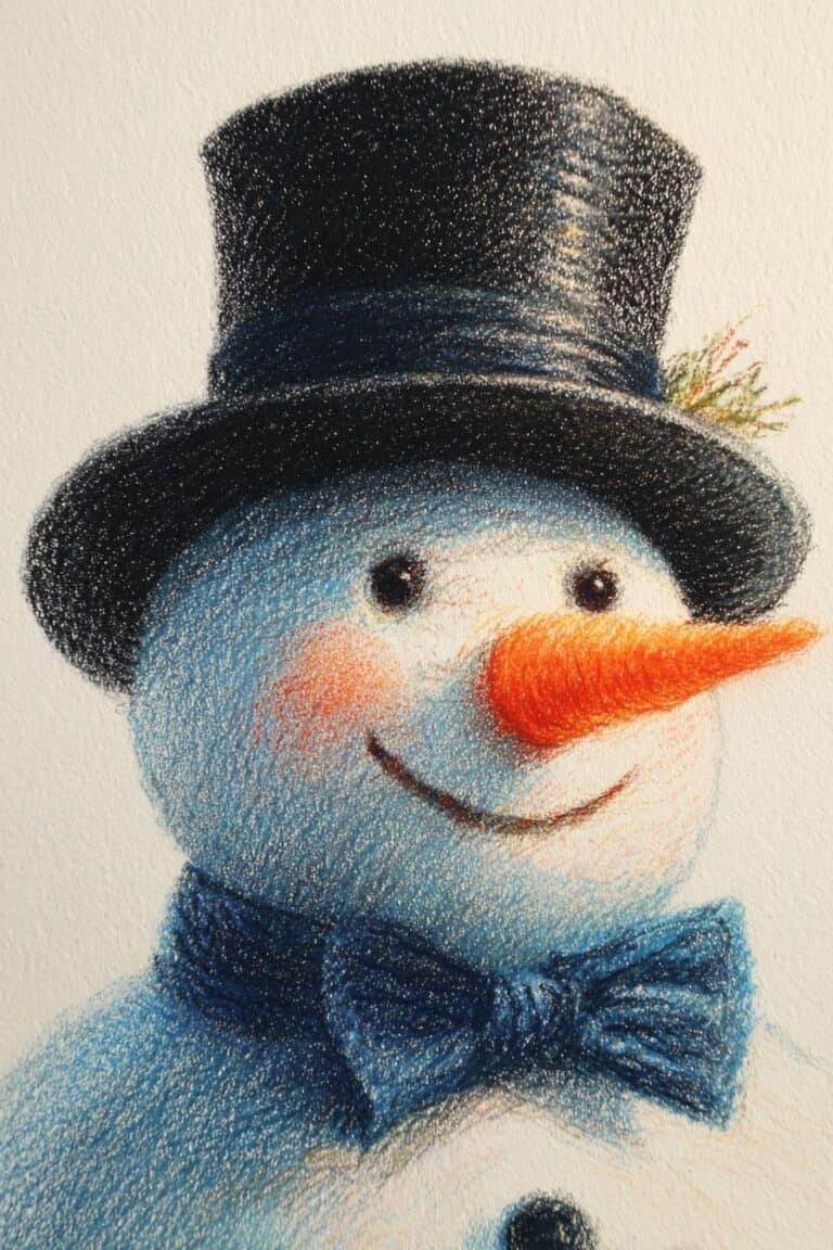 55 Christmas Drawings For Cards and Tags - The Sketch & Doodle Club