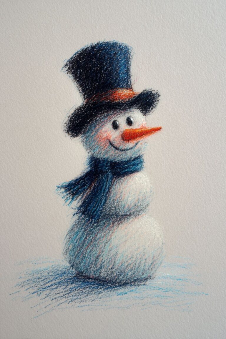 55 Christmas Drawings For Cards and Tags - The Sketch & Doodle Club