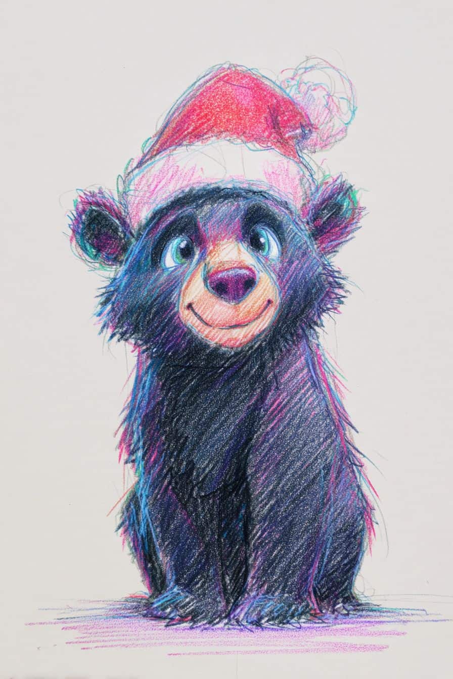 55 Christmas Drawings For Cards and Tags - The Sketch & Doodle Club