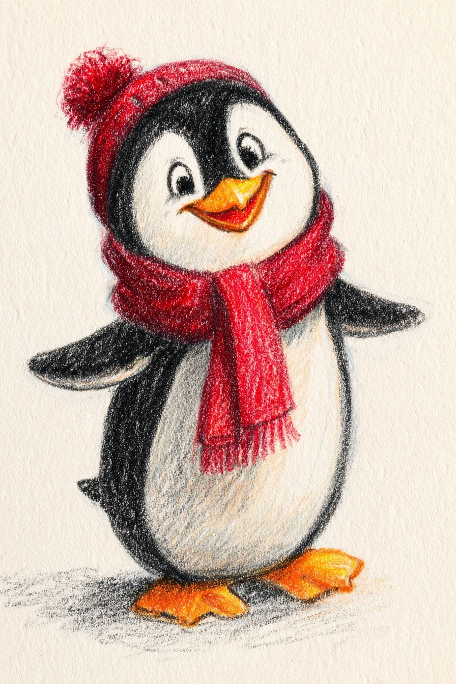 55 Christmas Drawings For Cards and Tags - The Sketch & Doodle Club