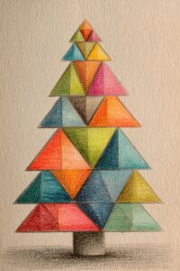 50 Christmas Tree Drawing Ideas: From Classic to Whimsical - The Sketch ...