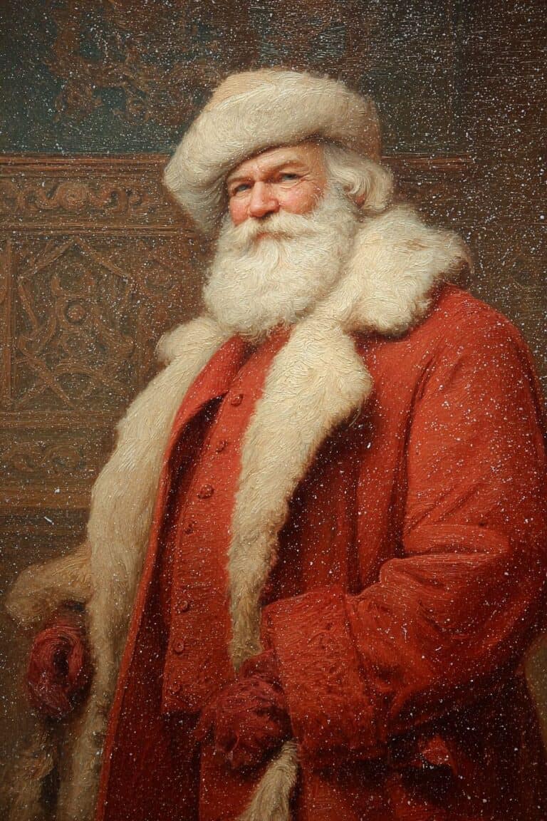 18 Santa Painting Ideas For Christmas Crafts and Cards - The Sketch ...
