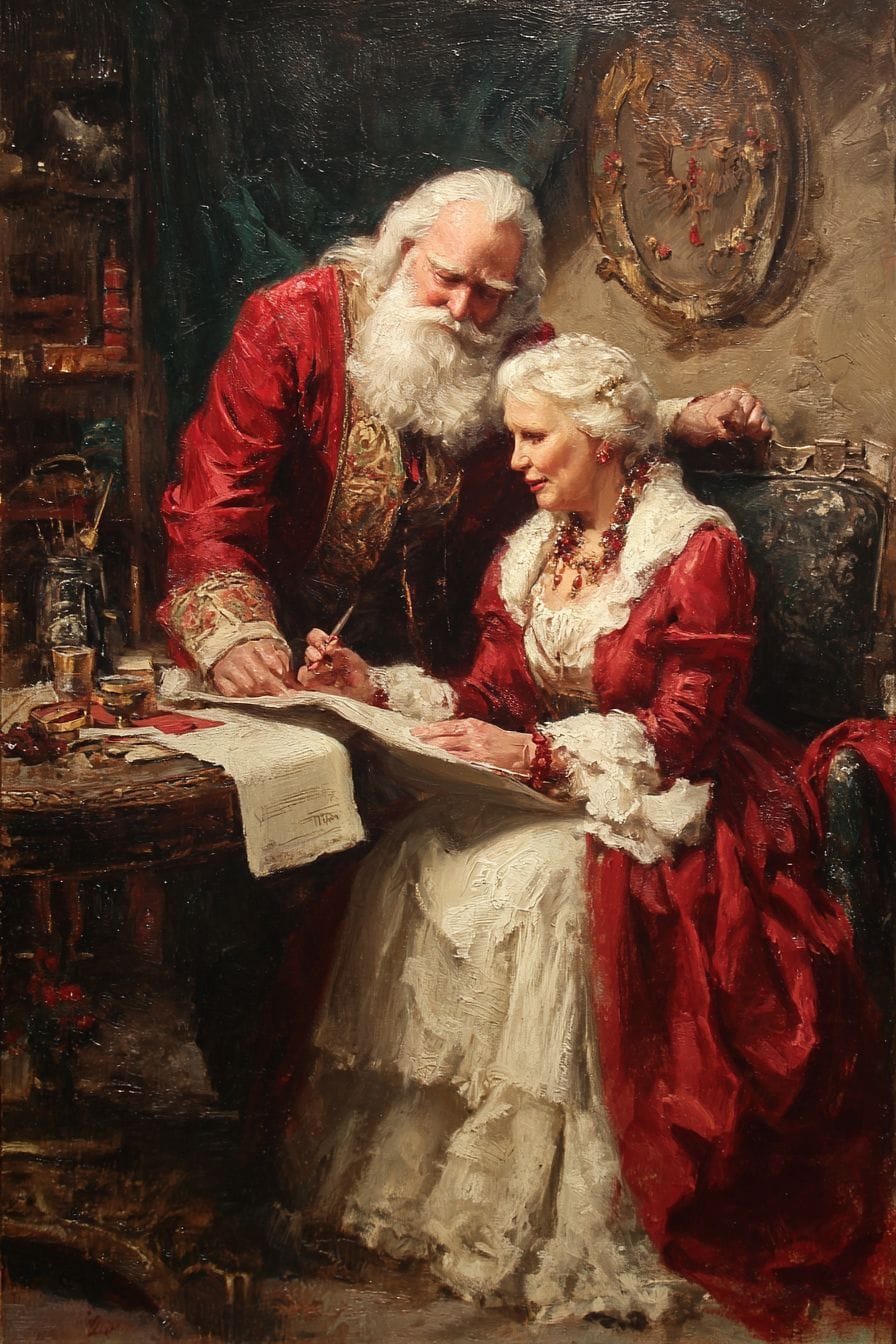 18 Santa Painting Ideas For Christmas Crafts and Cards - The Sketch ...