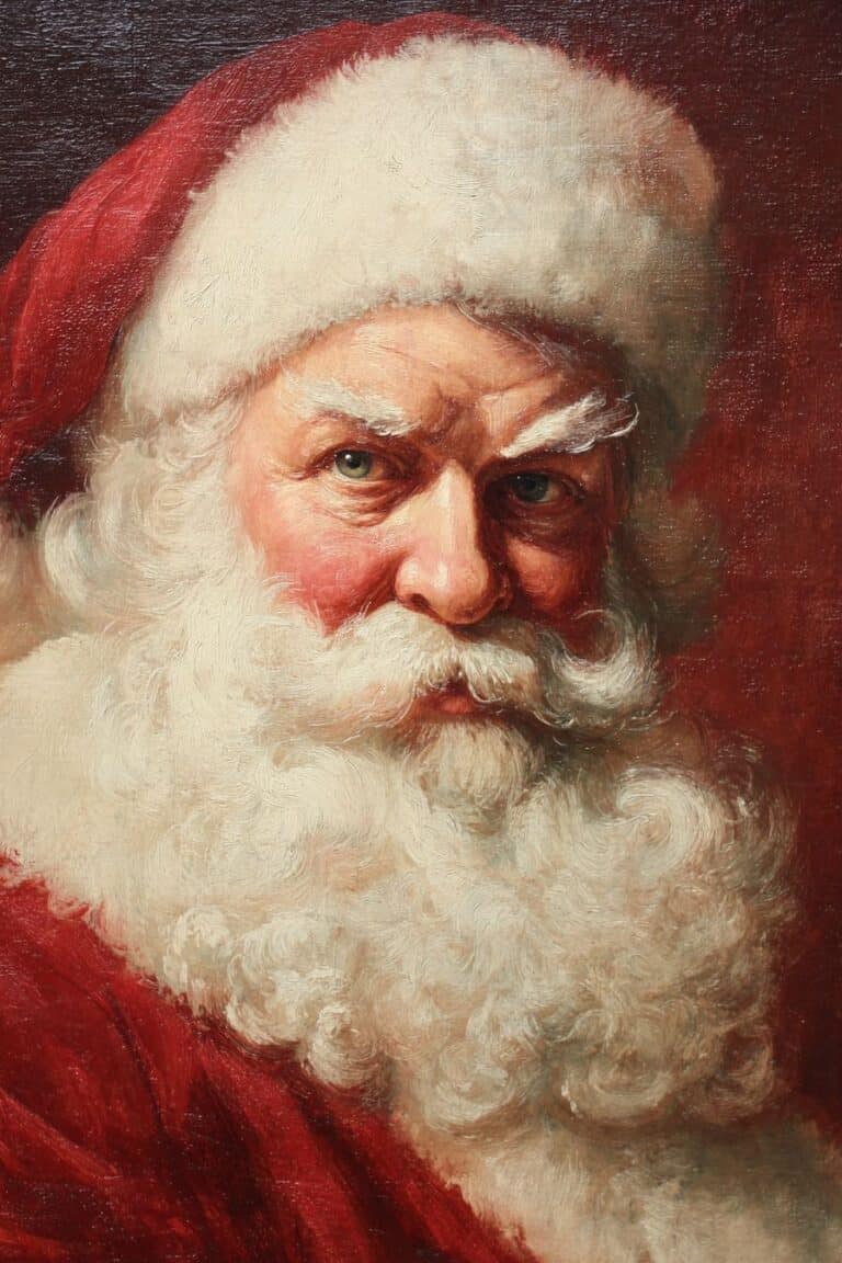 18 Santa Painting Ideas For Christmas Crafts and Cards - The Sketch ...
