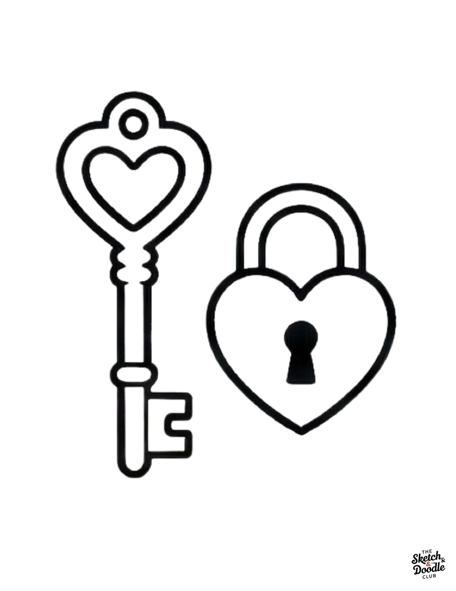 22 Cute Free Valentine's Day Coloring Pages - The Sketch & Doodle Club